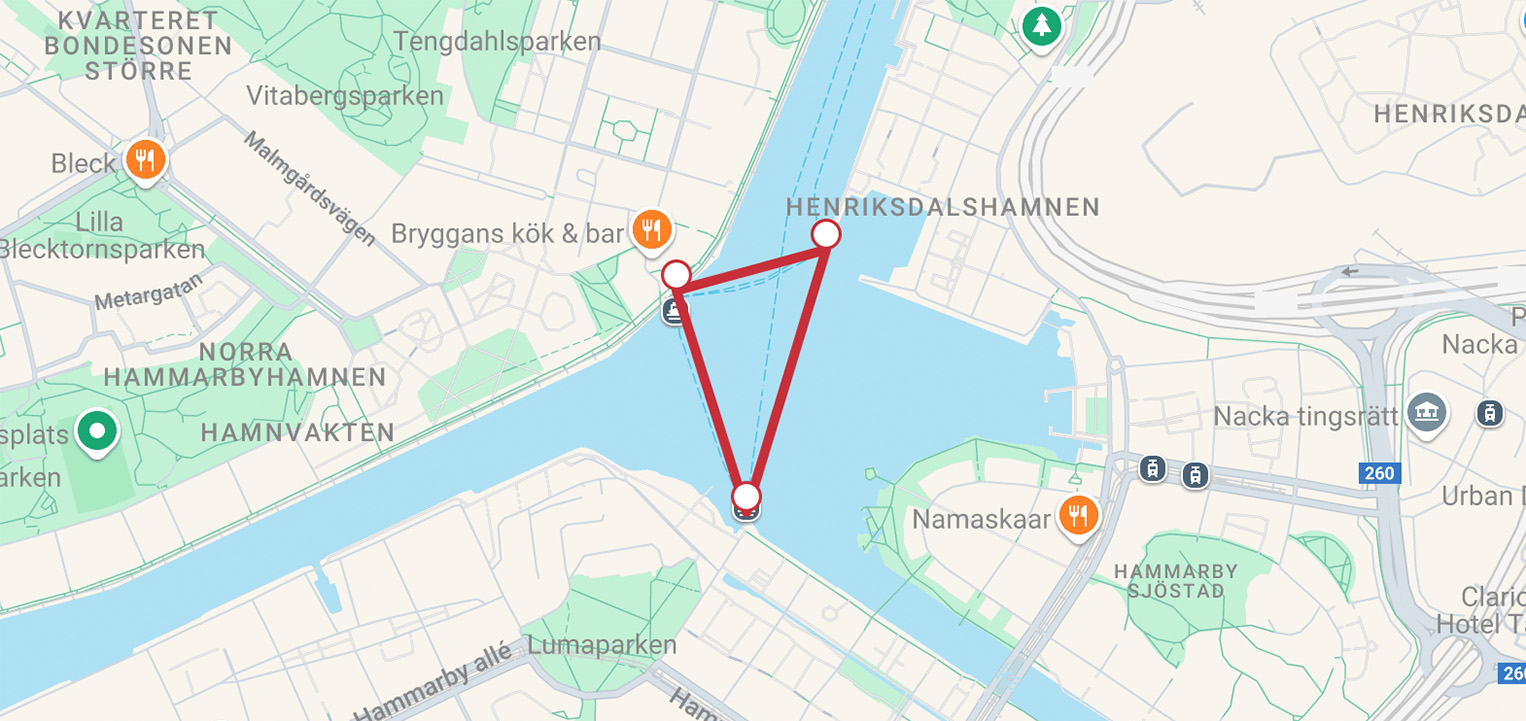 Sjöstadstrafiken | Ressel Rederi